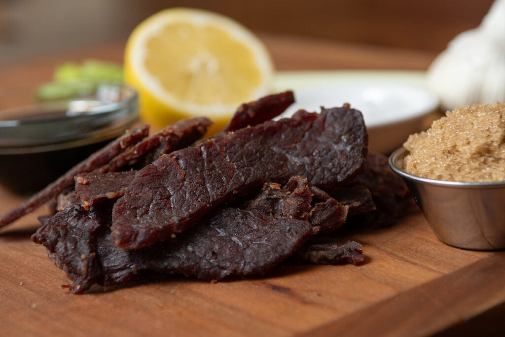 Shop Delicious Teriyaki Jerky Online | Horney Toad Meats